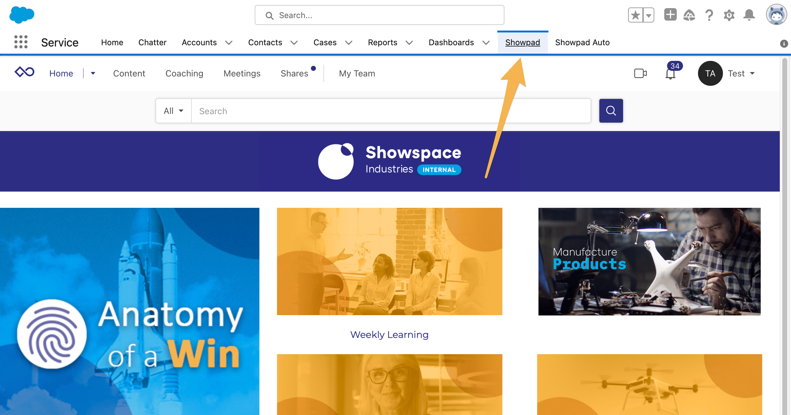 Add Showpad as a Web Tab in Salesforce – Showpad Help Center