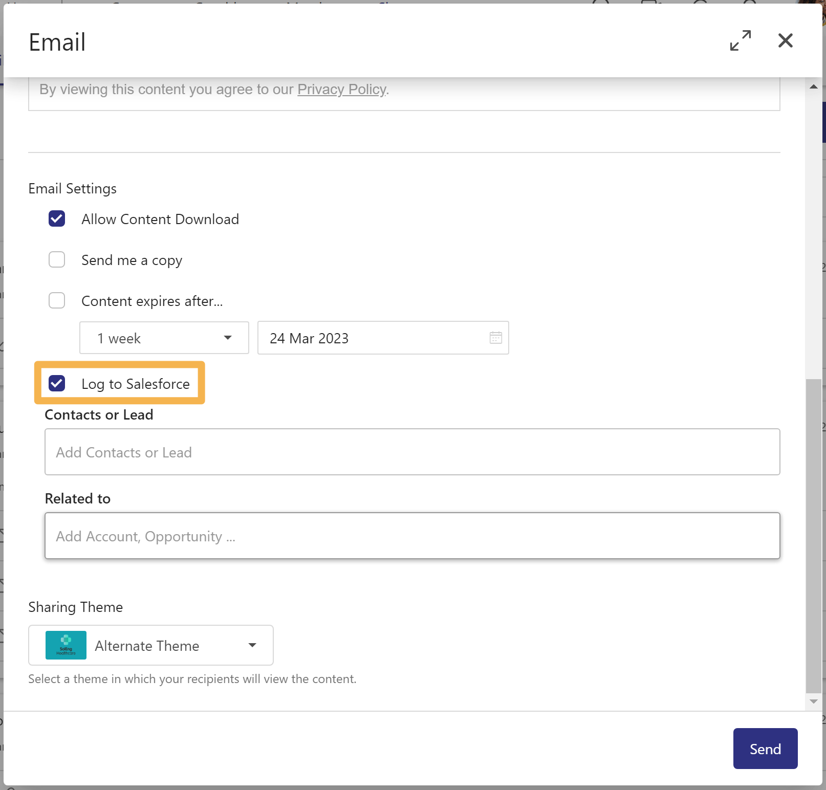 Logging Showpad activity to Salesforce on your devices – Showpad Help Center