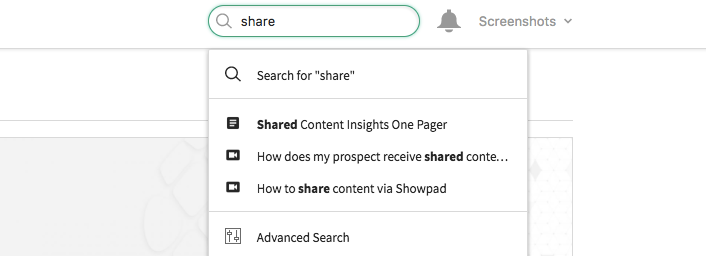 Getting started with the Showpad Web app – Showpad