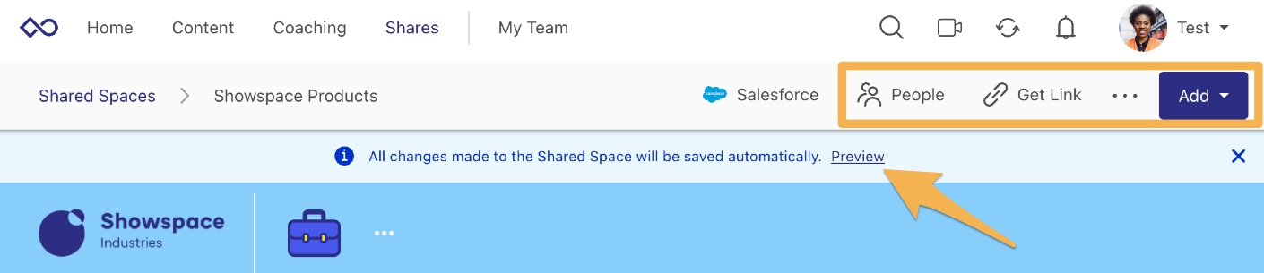 Create and duplicate Shared Spaces – Showpad Help Center