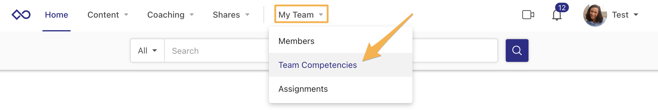 Assess your team’s skills in My Team hub: Team Competencies – Showpad ...