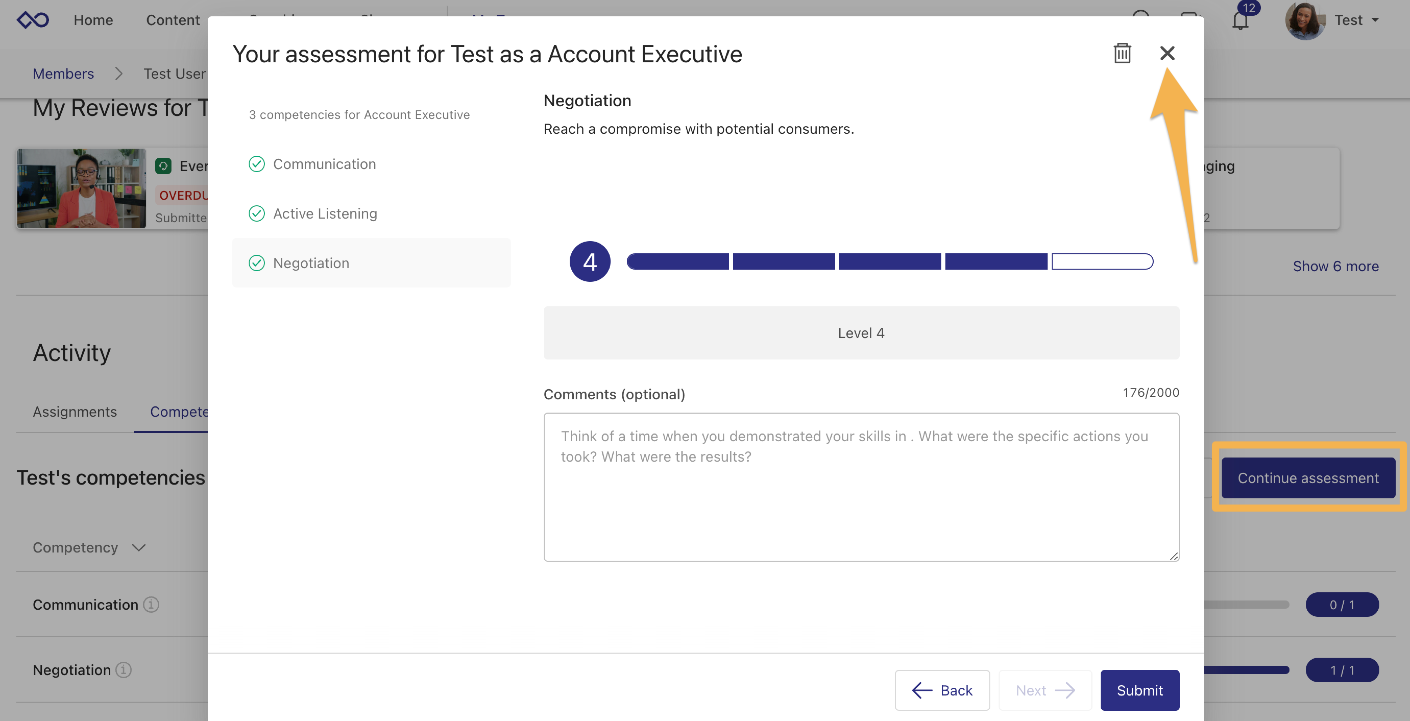 Assess your team’s skills in My Team hub: Team Competencies – Showpad ...