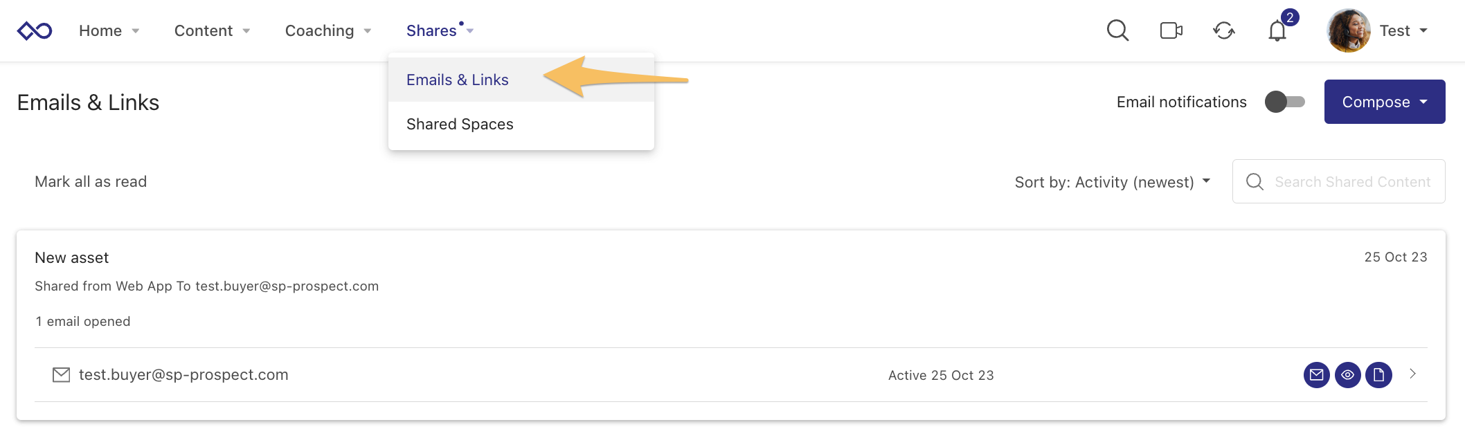 Getting started with the Showpad Web app – Showpad Help Center