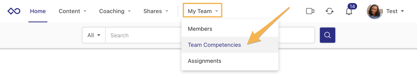 Assess your team’s skills in My Team hub: Team Competencies – Showpad ...