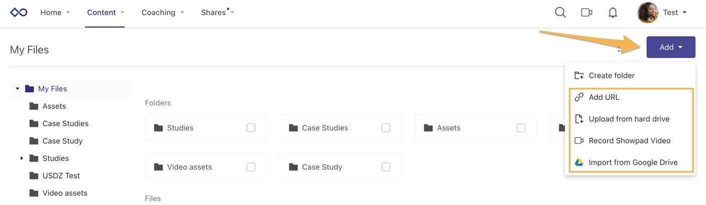 Getting started with the Showpad Web app – Showpad Help Center