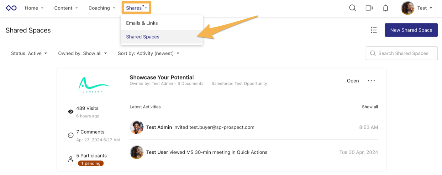 Getting started with the Showpad Web app – Showpad Help Center