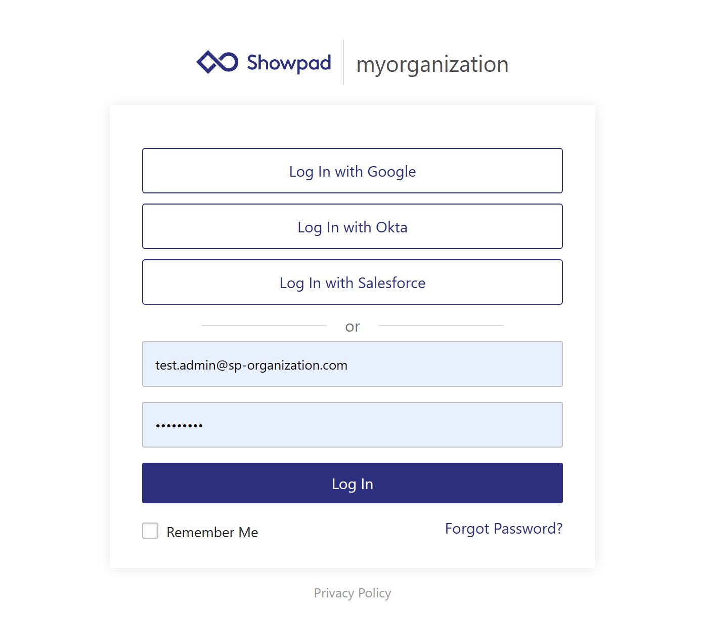 How to log in to Showpad – Showpad Help Center