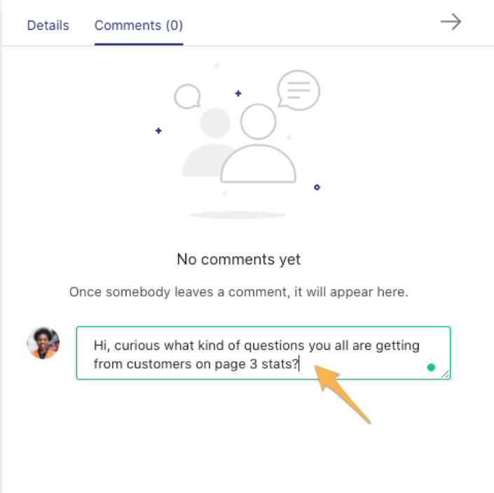 Commenting on assets – Showpad Help Center