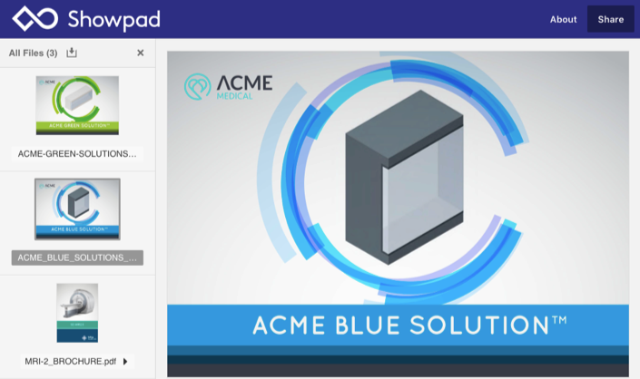 View how prospects see your Share – Showpad Help Center