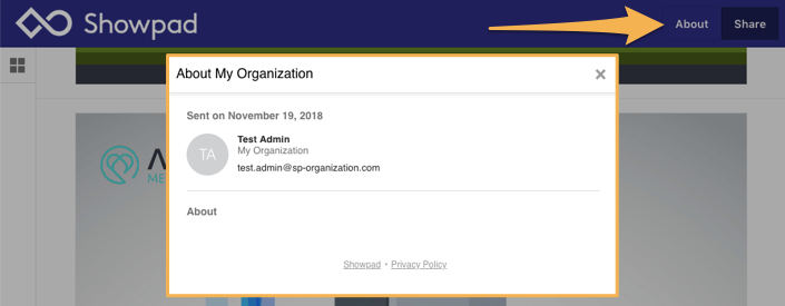 View how prospects see your Share – Showpad Help Center