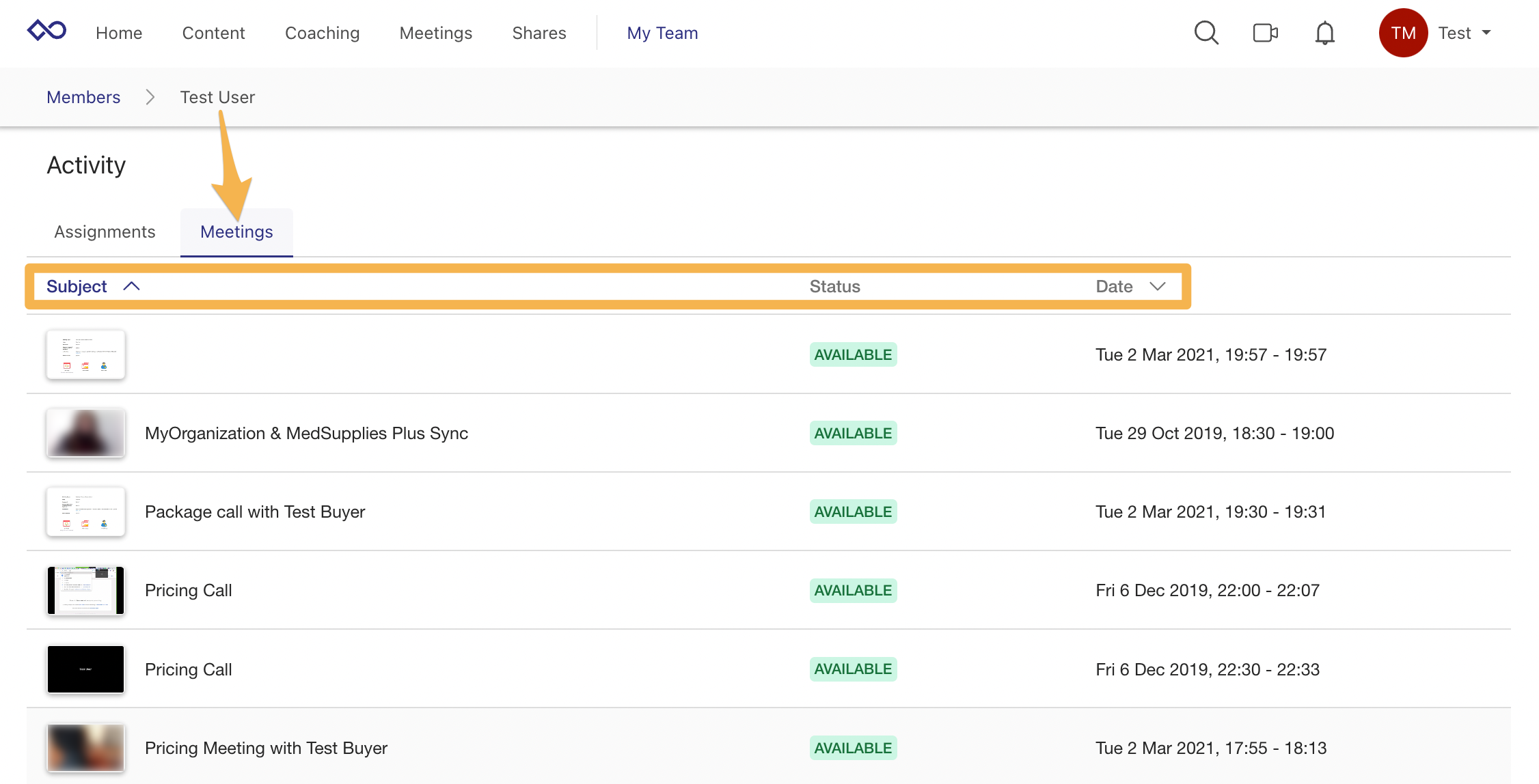 See your team members learning progress in My Team hub: Members ...