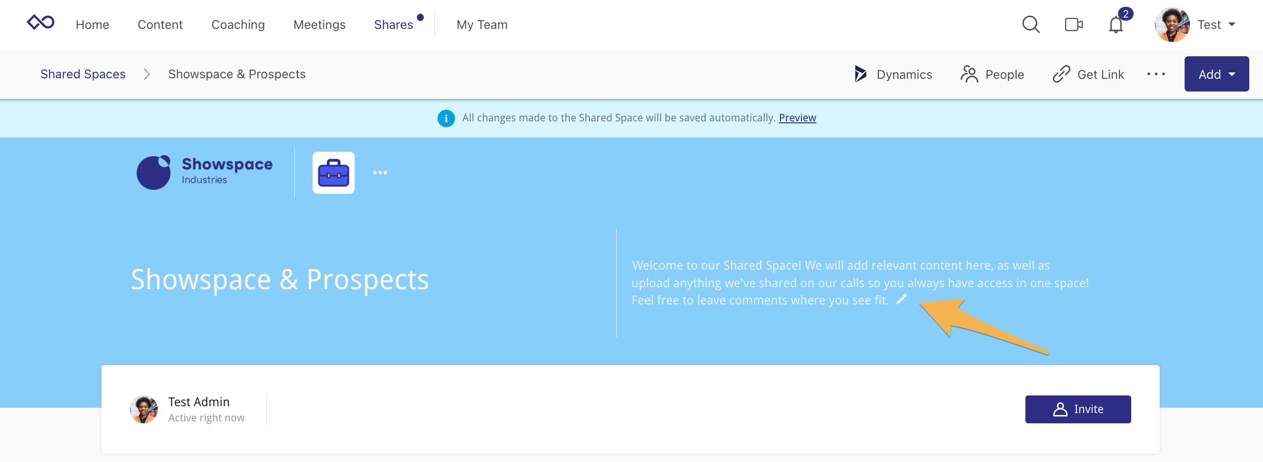 Create and duplicate Shared Spaces – Showpad Help Center